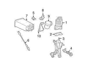 2006-2009 GM OEM NEW 2006-09 GM Buick Pontiac Grand Prix Front Rear O2 ...