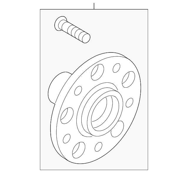 2005-2016 Kia Sportage Hub Assembly 52710-2E500 | TascaParts.com