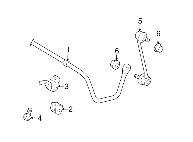 2009-2015 Toyota Venza Stabilizer Bar 48812-0T010 | OEM Parts Online