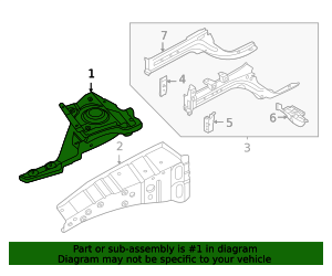 2020-2022 Nissan Versa Apron Assembly F4120-5EEMA | Nissan Parts Plus