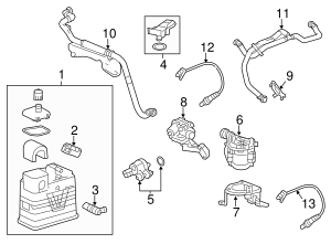 Vapor Canister 85609676 | AutoNationParts.com