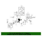 2007-2014 GM Steering Wheel Airbag Coil 25966966 | GMPartsDirect.com