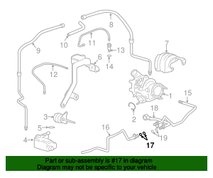 2001-2016 Porsche Turbocharger Oil Line O-Ring 999-701-789-40 | Gaudin ...