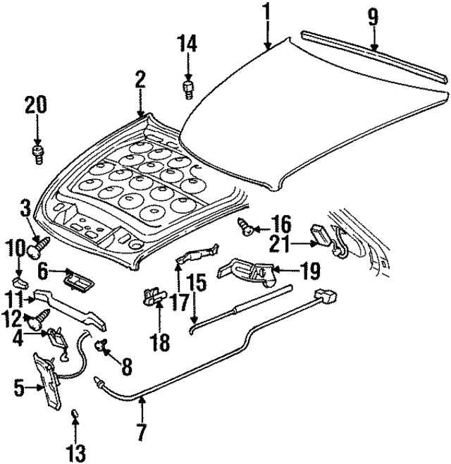 1995-2019 GM Rivet 11516807 | OEM GM Parts