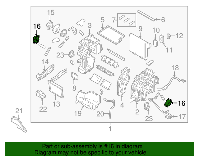 2015-2019 Hyundai Sonata Door Actuator 97159-C2000 | OEM Parts Online