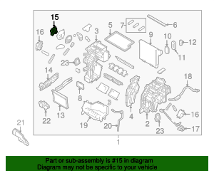 2015-2019 Hyundai Sonata Door Actuator 97157-C2000 | OEM Parts Online