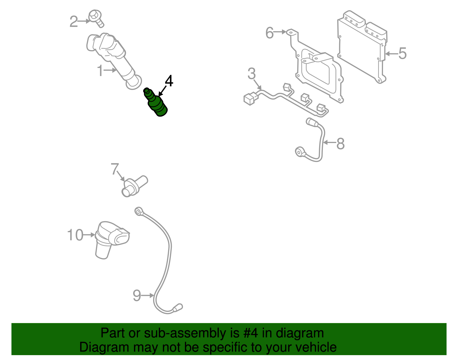 Genuine Spark Plug for 2010-2021 Hyundai | Part# 18846-11070 | Hyundai ...
