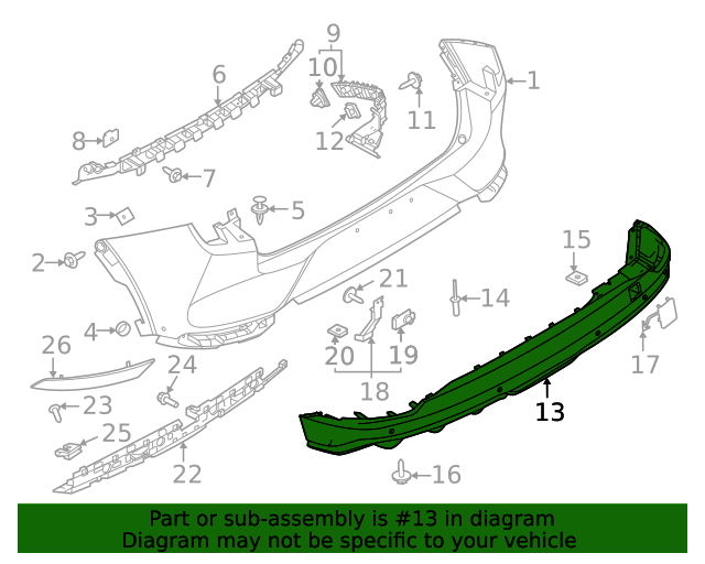 LJ8Z-17K835-BAPTM - Lower Cover 2021-2023 Ford Mustang Mach-E | The ...