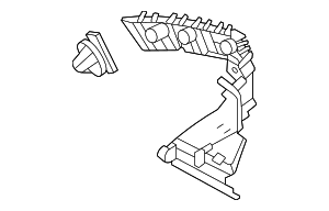 LJ8Z-17D942-B - Side Bracket 2021-2024 Ford Mustang Mach-E | Big 3 Auto ...
