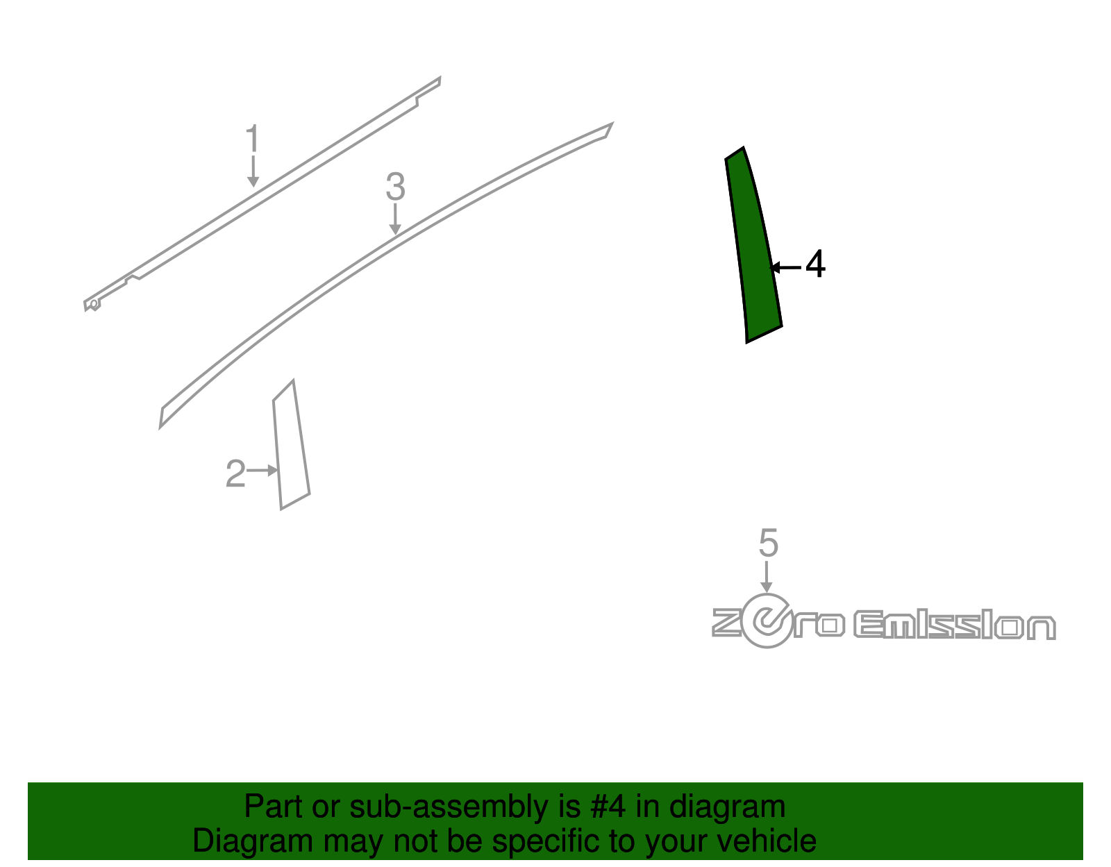 2018-2022 Nissan LEAF Applique 802D3-5SK1A | Ziegler Nissan of Orland Park