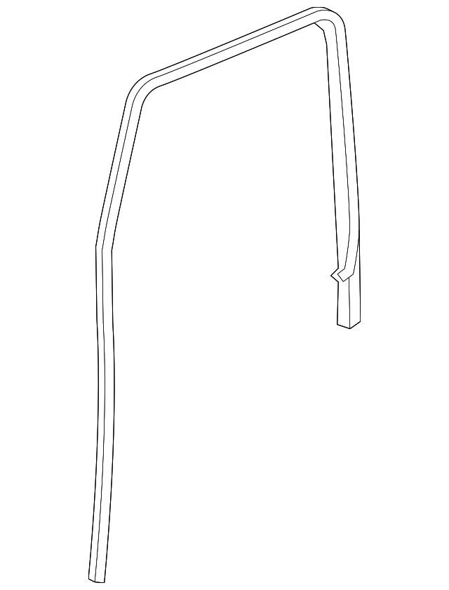 2018-2021 Jeep Run Channel - Driver's Side (LH) 68271655AG | TascaParts.com