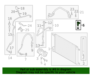 2018-2020 Volkswagen Compressor Valve 5Q0-816-193 | QuirkParts