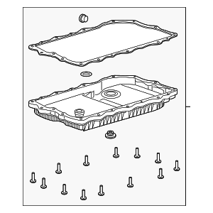 2018-2023 Mopar Transmission Filter Kit 52854834AB | TascaParts.com