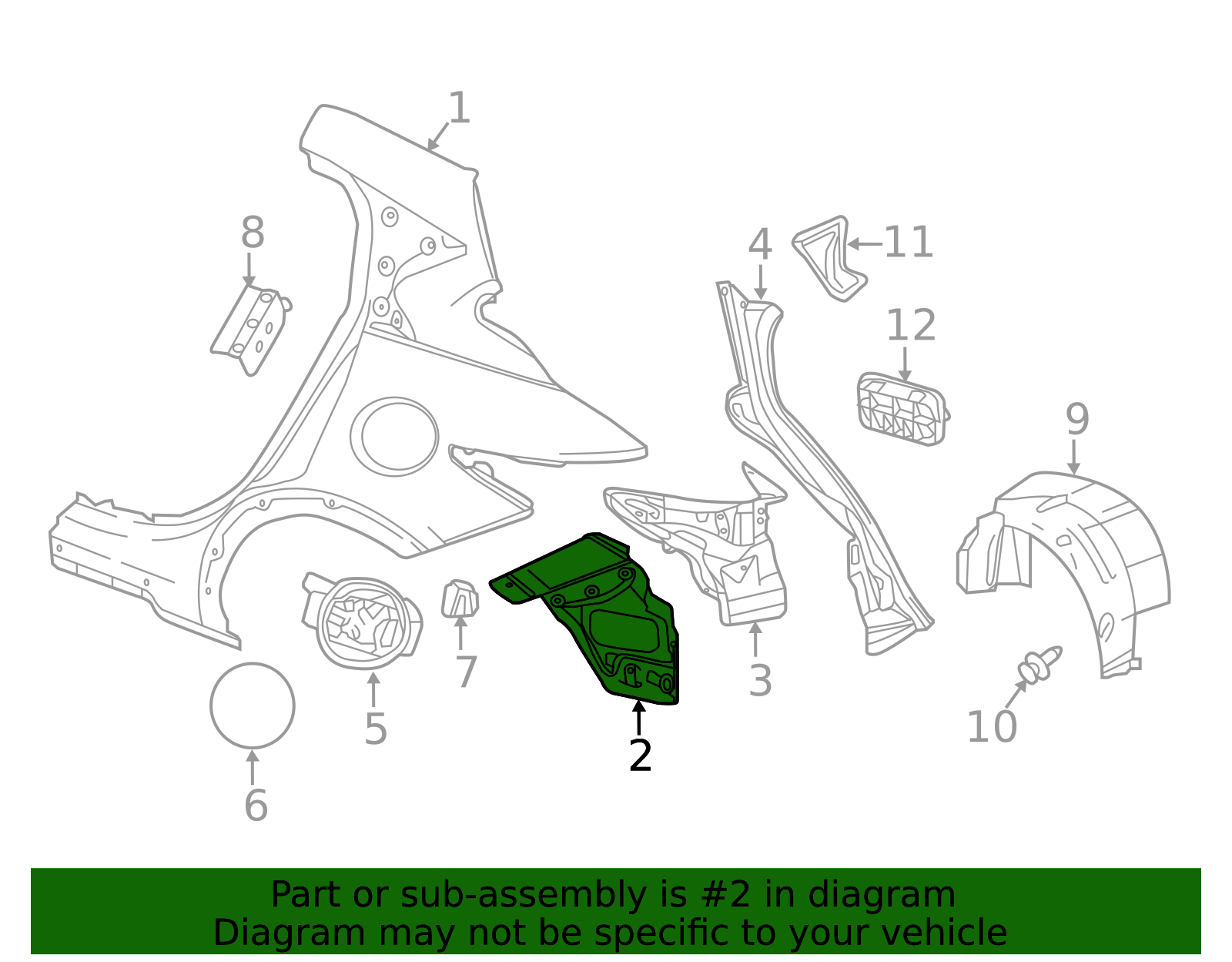 2017-2019 Infiniti QX30 Panel Extension G8118-5DAMA | Faulkner Infiniti ...