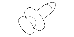 2017-2019 Infiniti QX30 Wheel Opening Molding Rivet N5042-5DA2B ...