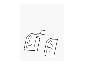 2013-2016 Chevrolet Armrest Bracket 22782828 | GMPartsDirect.com