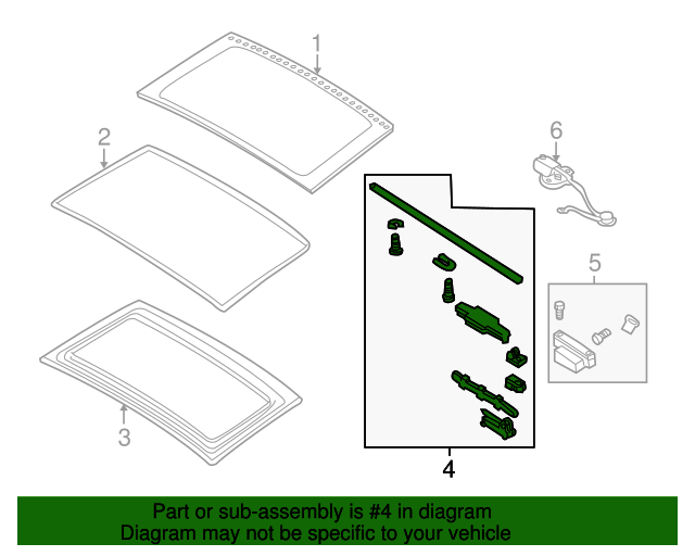 Genuine BMW 54-10-8-410-693 | Slide Assembly | FREE Shipping on Most ...