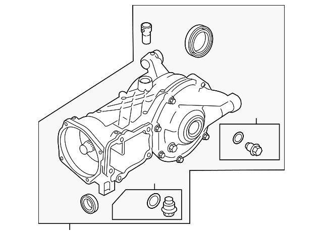 Genuine OEM Differential Assembly Part# LR101205 Fits 2014-2019 Land ...
