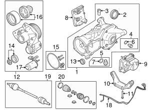 LR076676 - Pinion Seal 2008-2019 Land Rover | Land Leaping Genuine ...