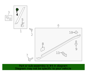 2015-2019 Kia Pillar Trim Clip 86179-2V020 | TascaParts.com