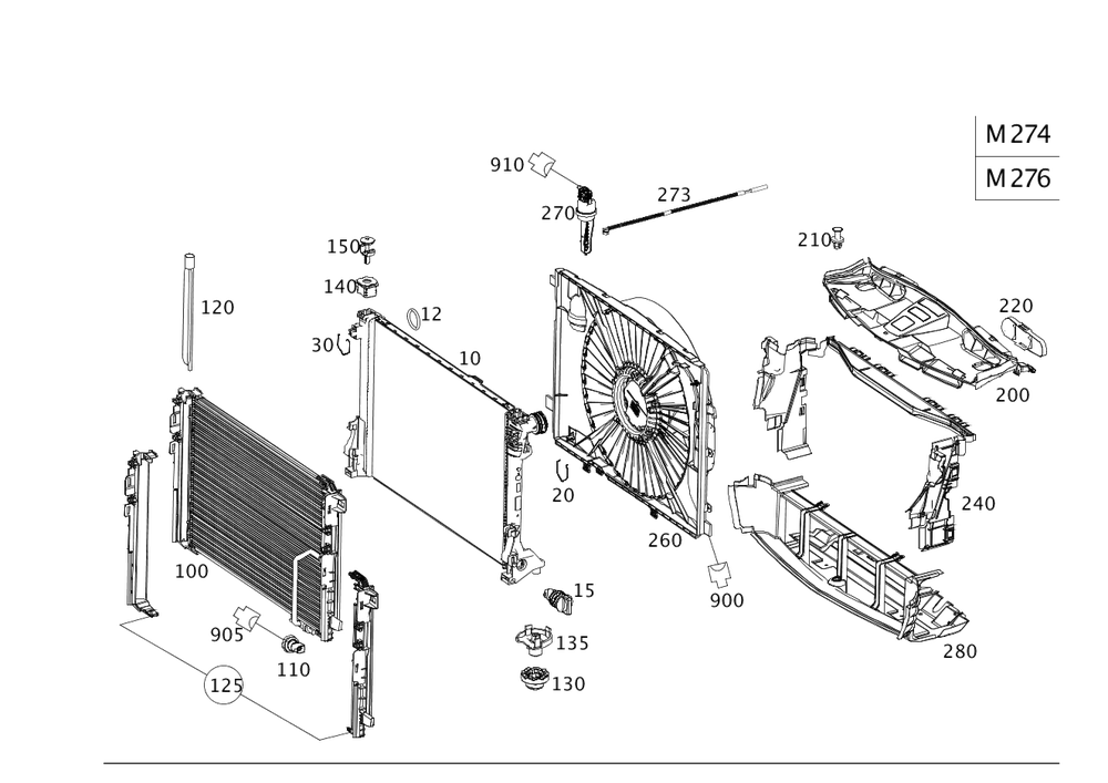 2005-2023 Mercedes-Benz Blower 204-906-68-02 | MB Parts Center