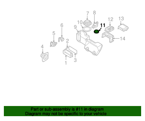 Genuine BMW 51-44-2-253-889 | Speaker Grille | FREE Shipping on Most ...