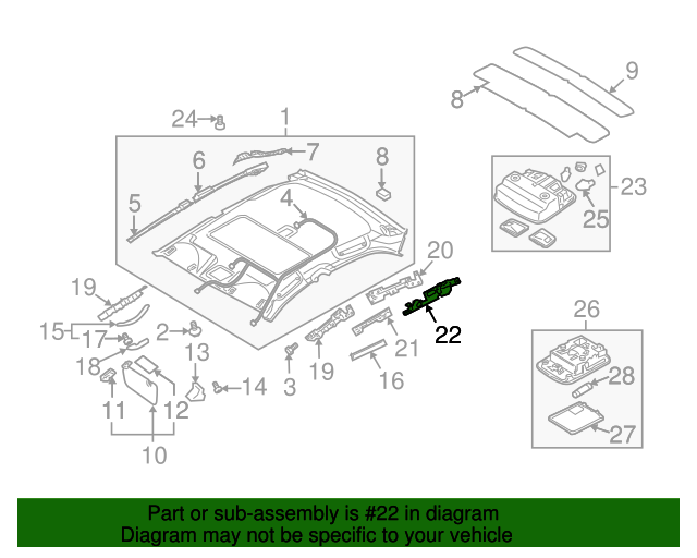 85430-2F450 - Side Bracket 2005-2009 Kia Spectra5 | Kia.Parts Store