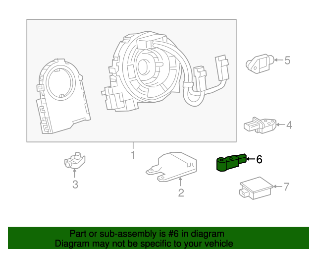 Genuine Toyota Position Sensor part# 89178-06020 for 2002-2023 Toyota ...