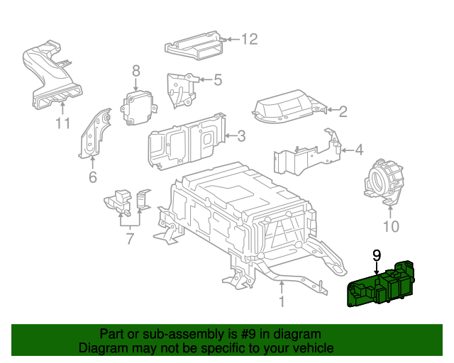 2012-2020 Toyota Junction Block G92Z0-33031 | Toyota Parts Center