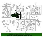 2012-2022 Chevrolet Air Conditioning Evaporator and Blower Case ...