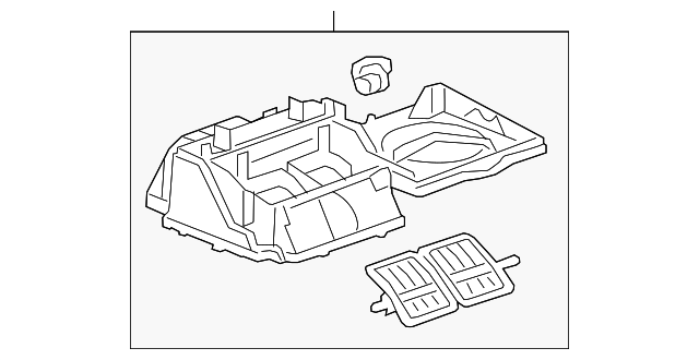 95018091 - Air Conditioning Evaporator and Blower Case 2012-2022 ...