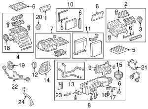2012-2022 GM Heater Core Tube Kit 95018088 | GM Parts Center