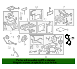 2012-2022 Chevrolet Temperature Control Cable 95476706 GM ...