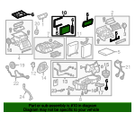 2012-2022 GM Heater Core Kit with Seals and Clamps 42615975 GM ...