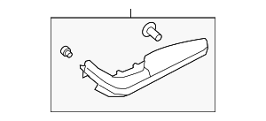 Genuine OEM Armrest | 213-720-38-04-7C70 | Fits Select 2021 Mercedes ...
