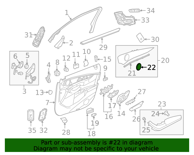 213-727-94-00 - Speaker Cover 2022-2023 Mercedes-Benz | Mercedes-Benz ...