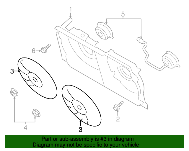 2013-2020 Toyota Fan Blade SU003-01173 | OEM Parts Online