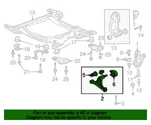 84166544 - Front Passenger Side Lower Control Arm 2016-2020 Buick ...