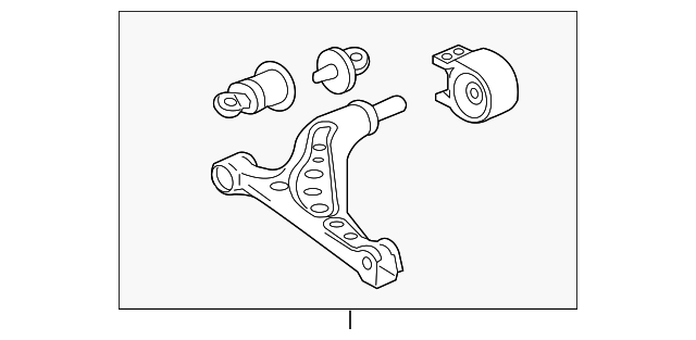 84166544 - Front Passenger Side Lower Control Arm 2016-2020 Buick ...