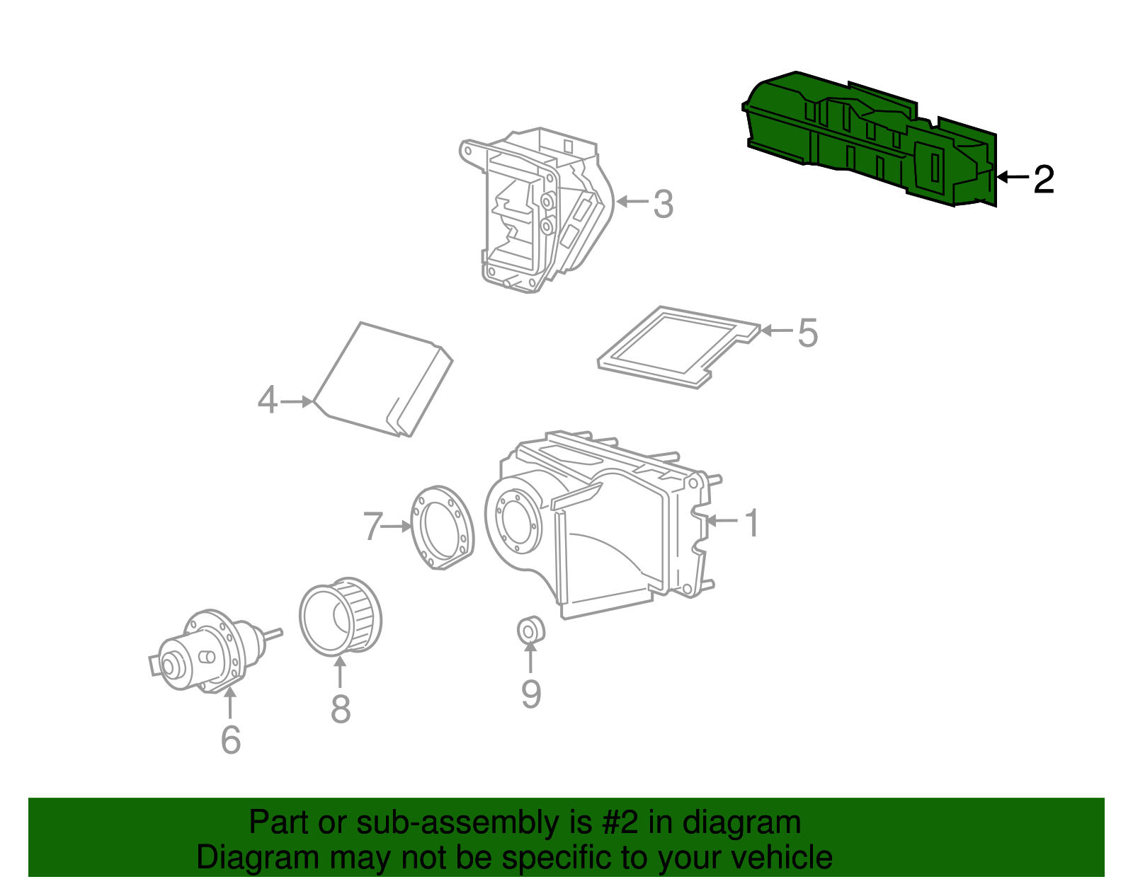 9C2Z-18471-A - Plenum 2009-2024 Ford | Big 3 Auto Parts