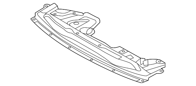 75892-1JA0A - Under Cover - 2011-2017 Nissan Quest | Nissan OEM Parts ...