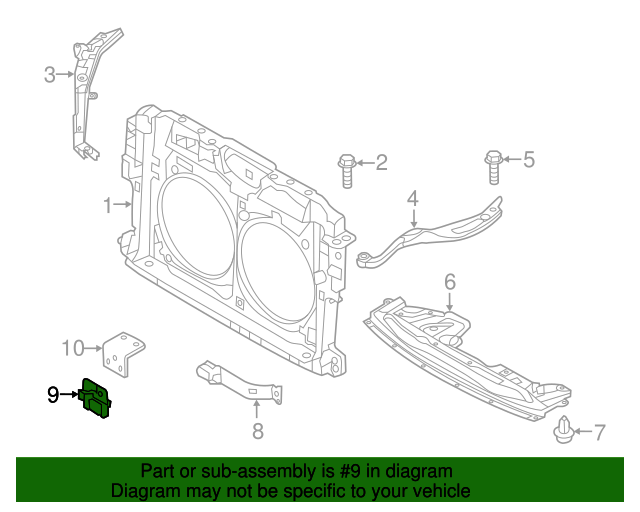 2011-2017 Nissan Quest Sensor 27718-1MA0B | Melloy Nissan Parts