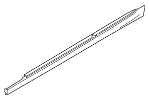 51778073133 - 2017-2023 BMW Rocker Molding (51-77-8-073-133) | BMW of ...