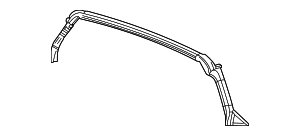 2020-2025 Chevrolet Corvette Roof Lift Off Panel/Window Rear ...