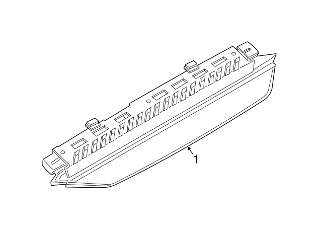 Genuine BMW 63-25-7-375-798 | High Mount Lamp | FREE Shipping on Most ...