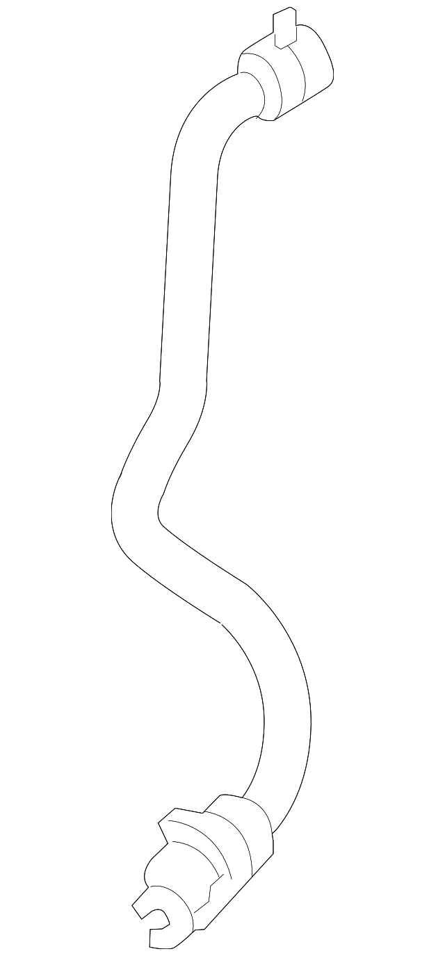 2004-2009 Mazda 3 OEM NEW 2004-09 Mazda 3 2.0L 2.3L Upper Hose Rear ...