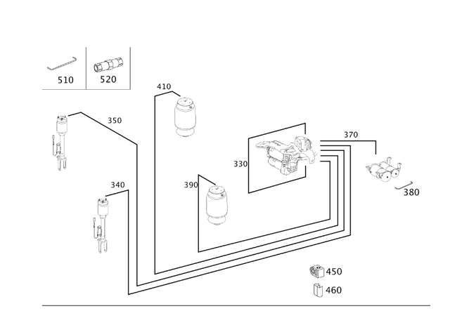 2006-2016 Mercedes-Benz Line 164-327-01-45 | Mercedes-Benz Parts