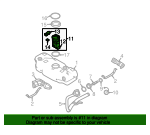 2006-2008 Chevrolet Fuel Pump and Level Sensor Module 96447645 ...