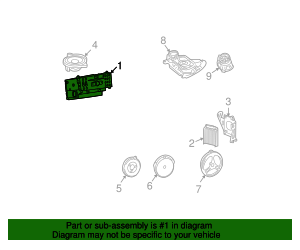 2008-2012 Mercedes-Benz Control Assembly 204-900-89-05-80 | MB OEM Parts