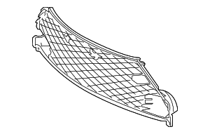 2015-2018 Lexus Lower Grille 53102-24110 | OEM Parts Online